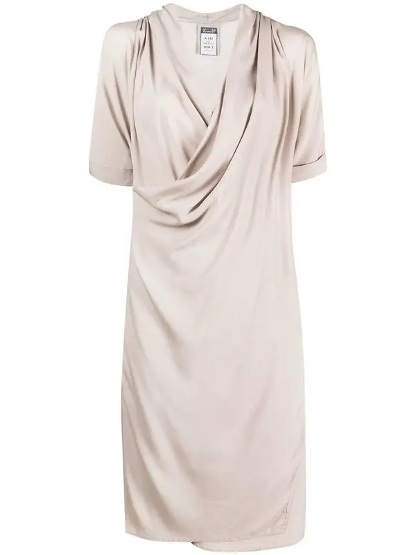 Kristensen Du Nord Draped Midi Dress