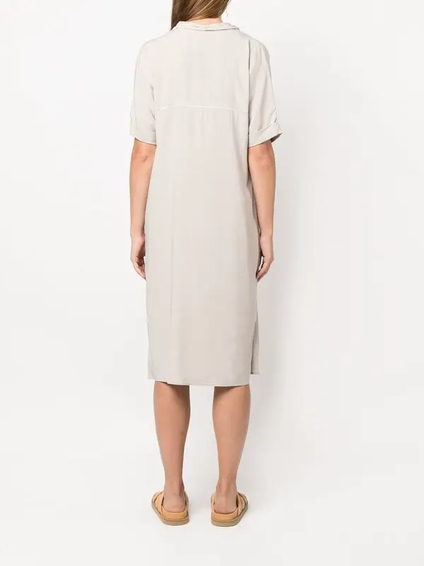 Kristensen Du Nord Draped Midi Dress