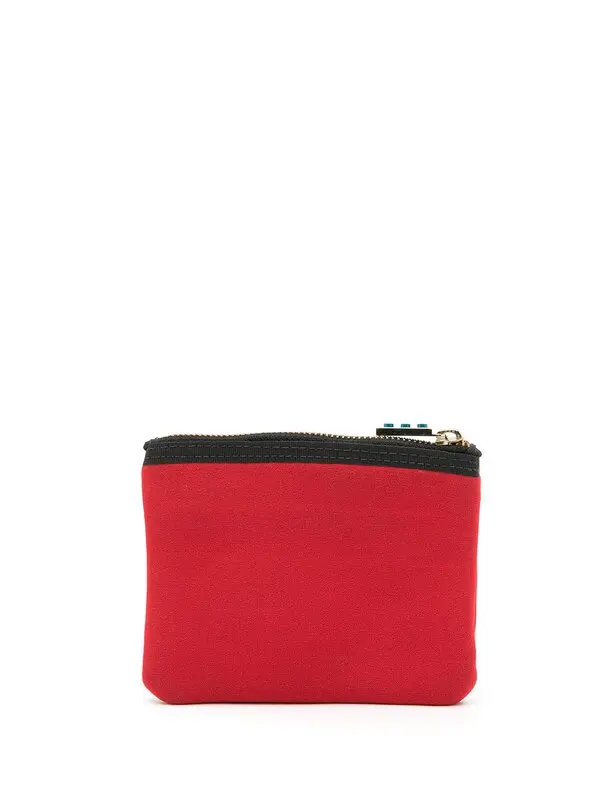 AMIR SLAMA Embroidered-logo Wallet