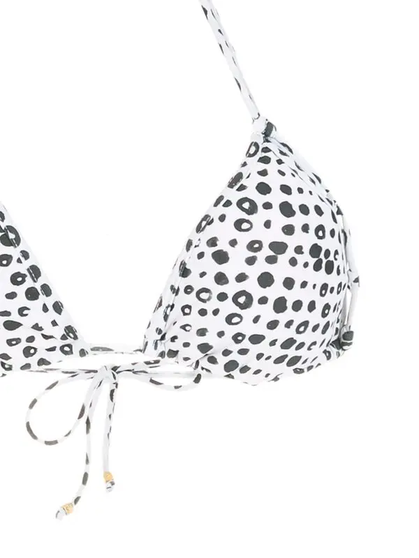 AMIR SLAMA Polka Dot-print Bikini