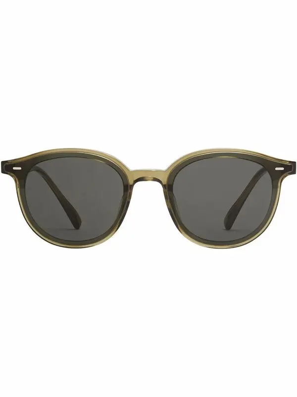 GENTLE MONSTER Obon Two Tone Round Sunglasses