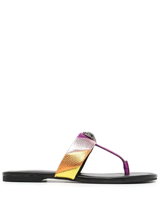 Kurt Geiger Kensington Flat Sandals - Multicolour