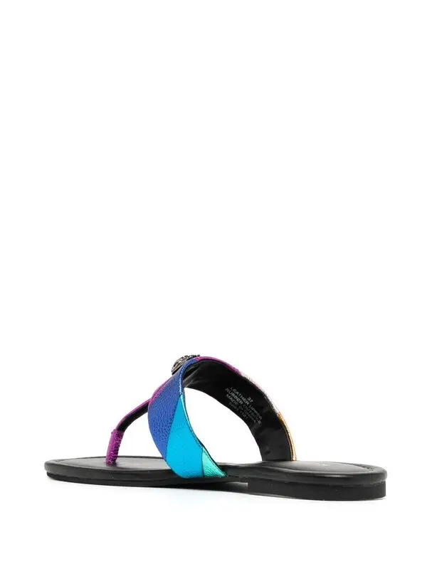 Kurt Geiger Kensington Flat Sandals - Multicolour