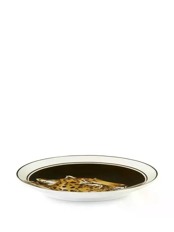 Dolce & Gabbana Leopard-print Bread Plates