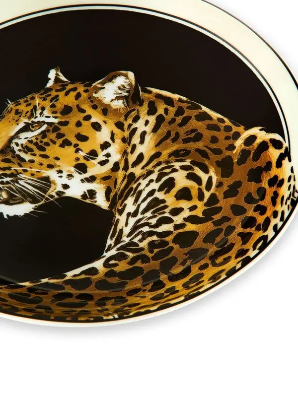 Dolce & Gabbana Leopard-print Porcelain Soup Plates