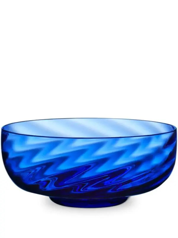 Dolce & Gabbana Murano Glass Hand-blown Ice Cream Bowls - Blue