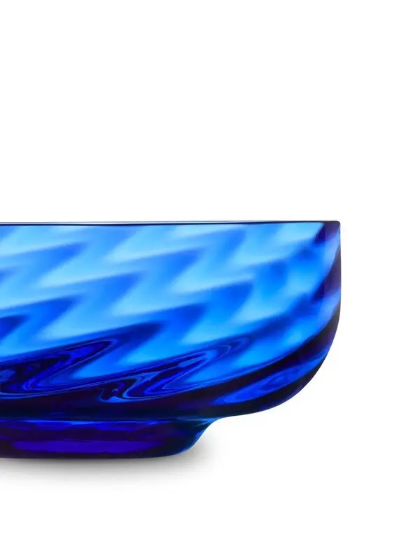 Dolce & Gabbana Murano Glass Hand-blown Ice Cream Bowls - Blue