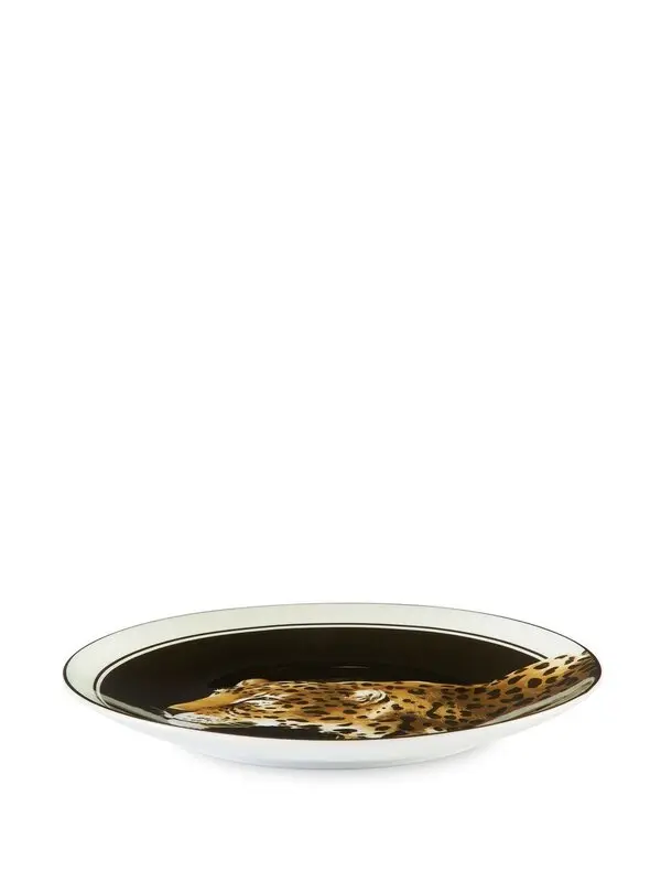 Dolce & Gabbana Leopard-print Porcelain Dinner Plates