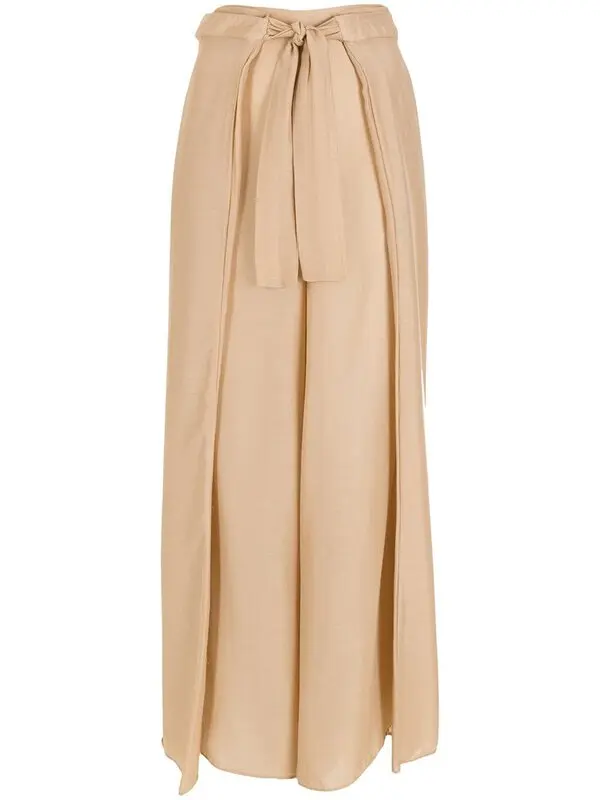 AMIR SLAMA Box-pleat Palazzo Pants