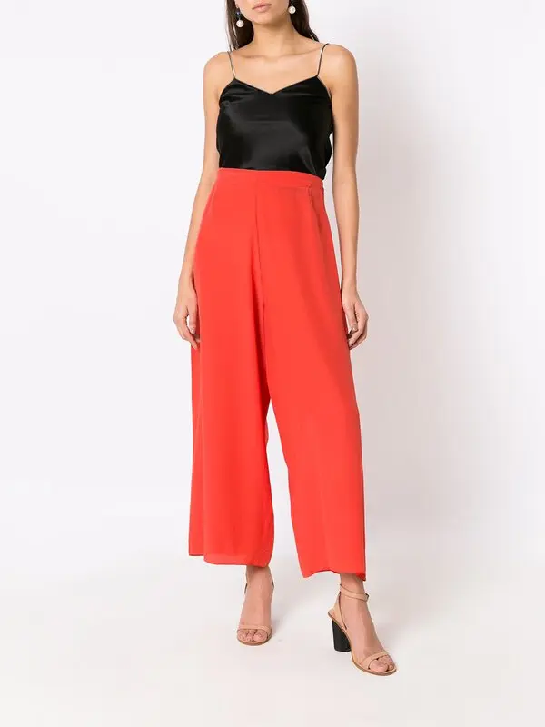 AMIR SLAMA Silk Palazzo Pants