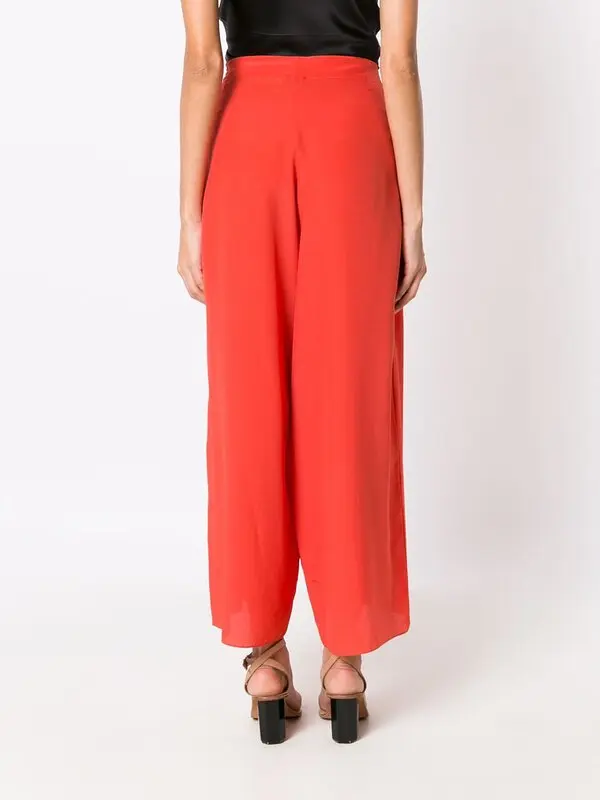 AMIR SLAMA Silk Palazzo Pants