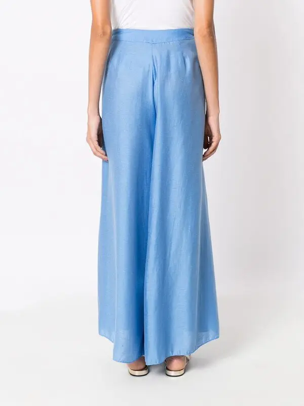 AMIR SLAMA Box-pleat Palazzo Pants