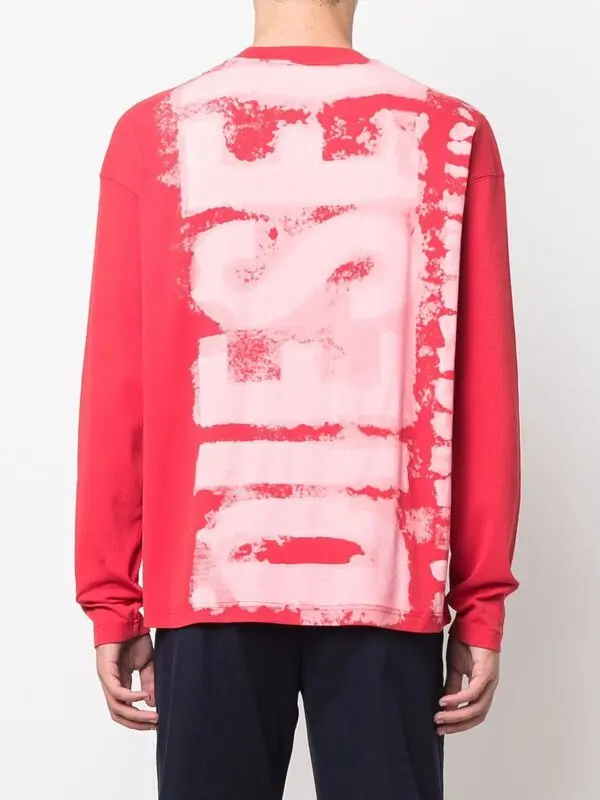DIESEL® T-wasrib Logo-print T-shirt