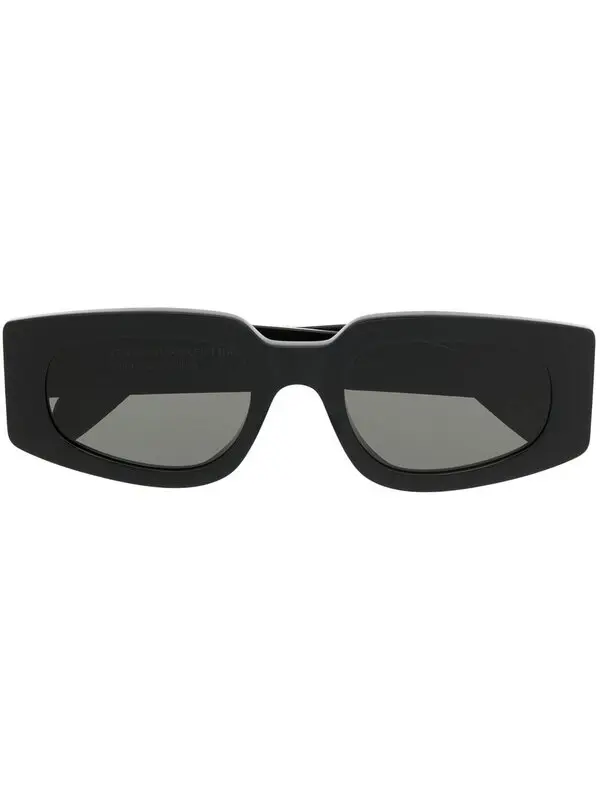 RETROSUPERFUTURE Rectangle Frame Tinted Sunglasses - Black