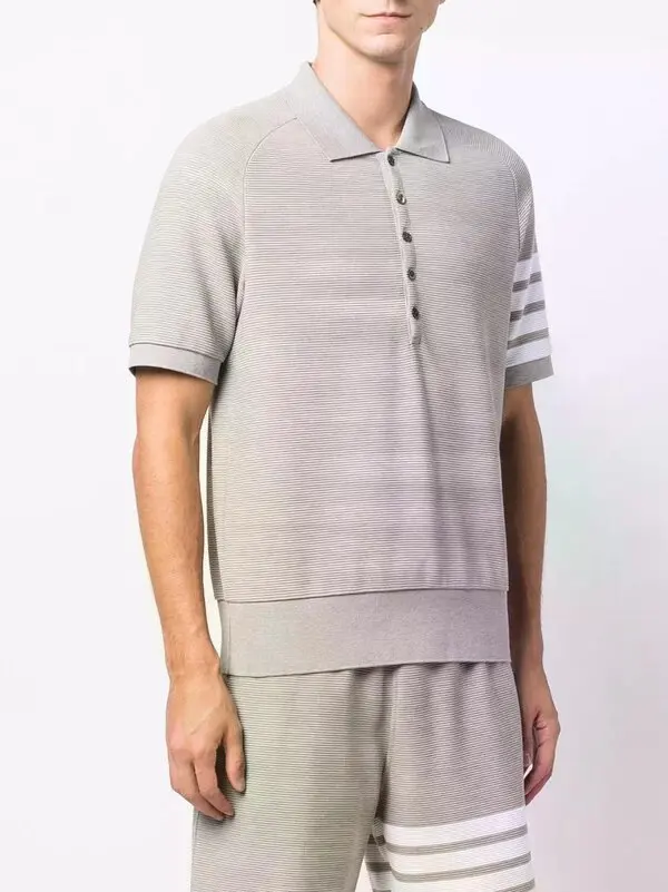Thom Browne 4-bar Polo Shirt