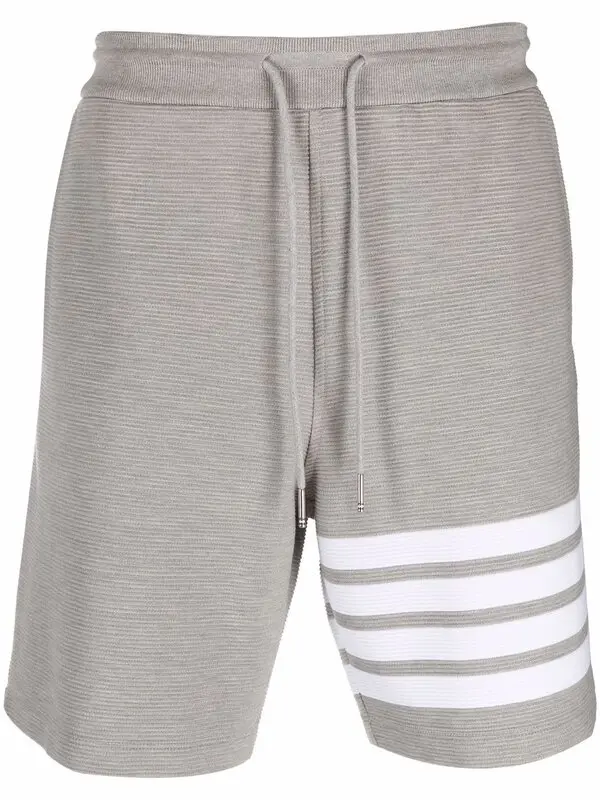 Thom Browne Ottoman Striped Track Shorts