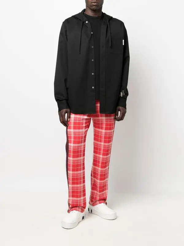 Marni Plaid-check Print Trousers
