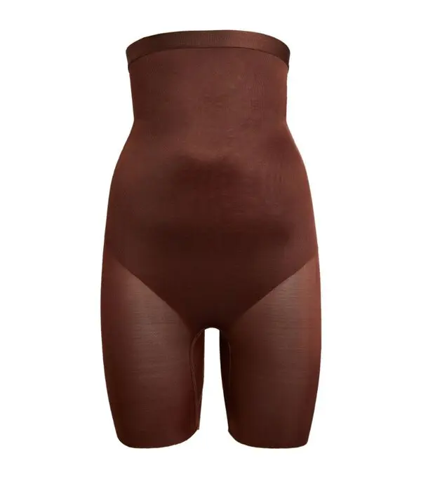 SKIMS High-waist Shine Shorts