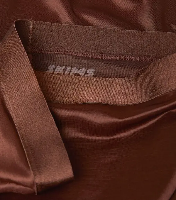 SKIMS High-waist Shine Shorts