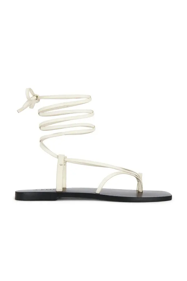 A.emery Nolan Sandal - Eggshell & Black