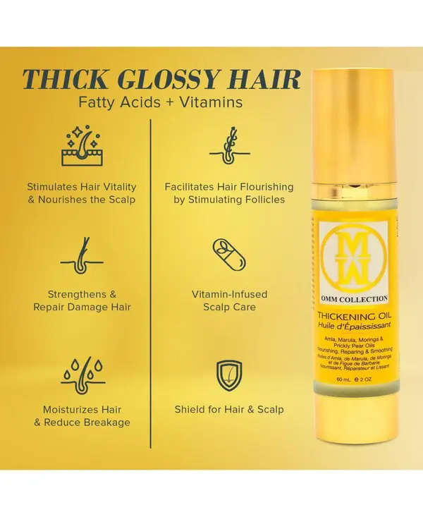 OMM COLLECTION Thickening Hair Oil 2oz