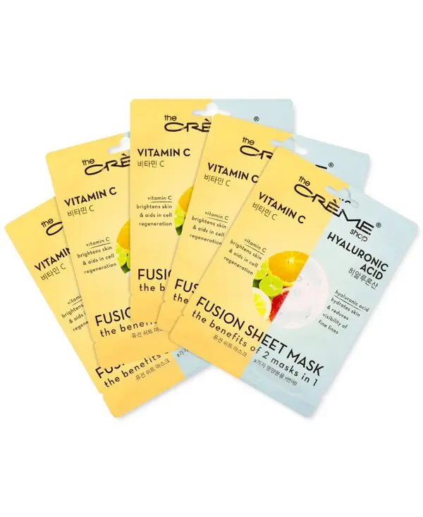 THE CREME SHOP Vitamin C & Hyaluronic Acid Fusion Sheet Mask