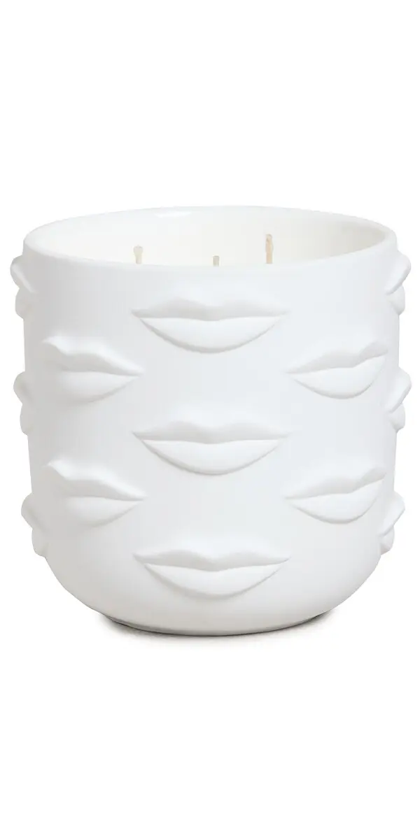 Jonathan Adler Muse Bouche 3-wick Candle - White