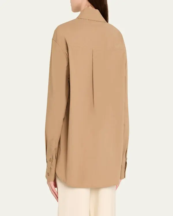 Matteau The Relaxed Button-front Shirt - Stone