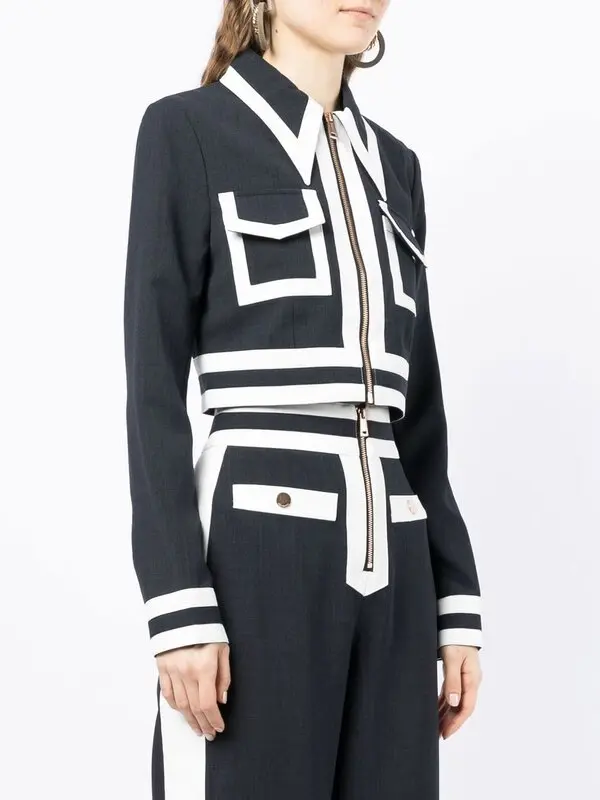 ALICE MCCALL Midnight Love Cropped Shirt Jacket