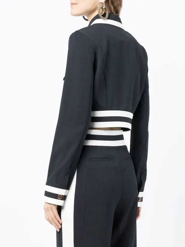 ALICE MCCALL Midnight Love Cropped Shirt Jacket