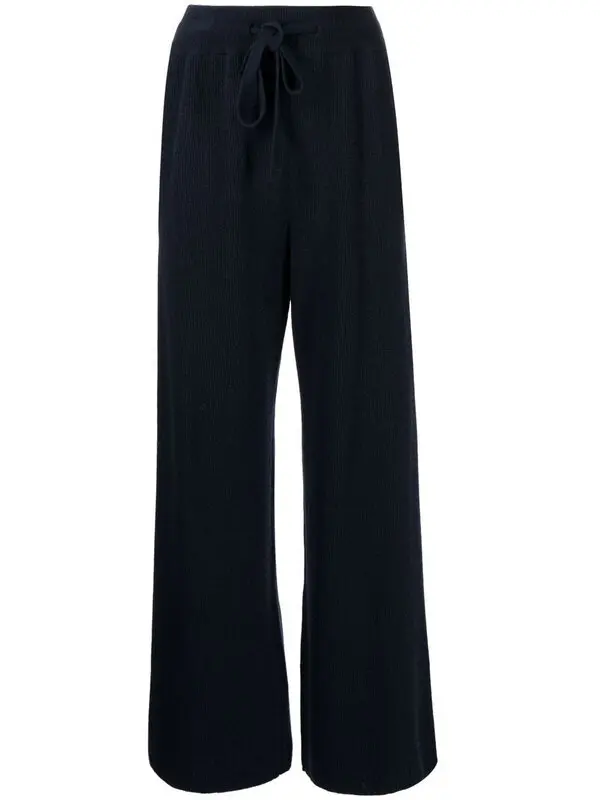 Nanushka Ribbed Wide-leg Trousers