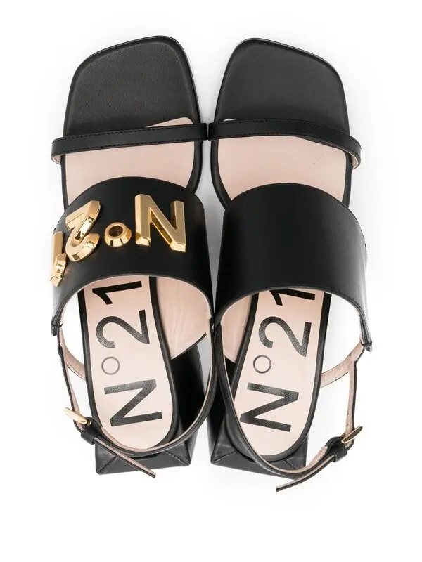 N°21 Wide-strap 75mm Sandals