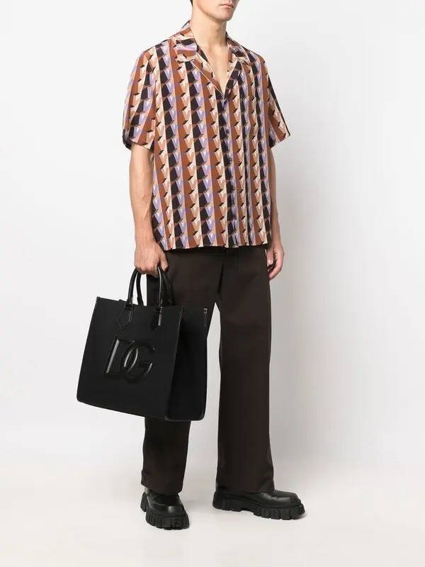 Dolce & Gabbana Logo-patch Shopper Bag