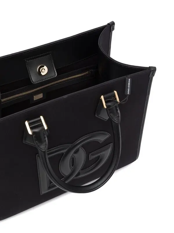 Dolce & Gabbana Logo-patch Shopper Bag