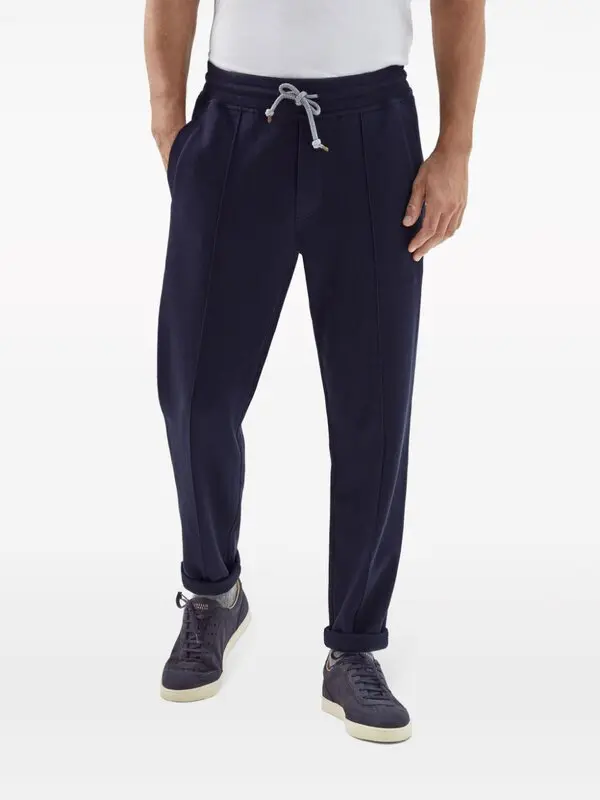 Brunello Cucinelli Drawstring Slim-fit Track Pants