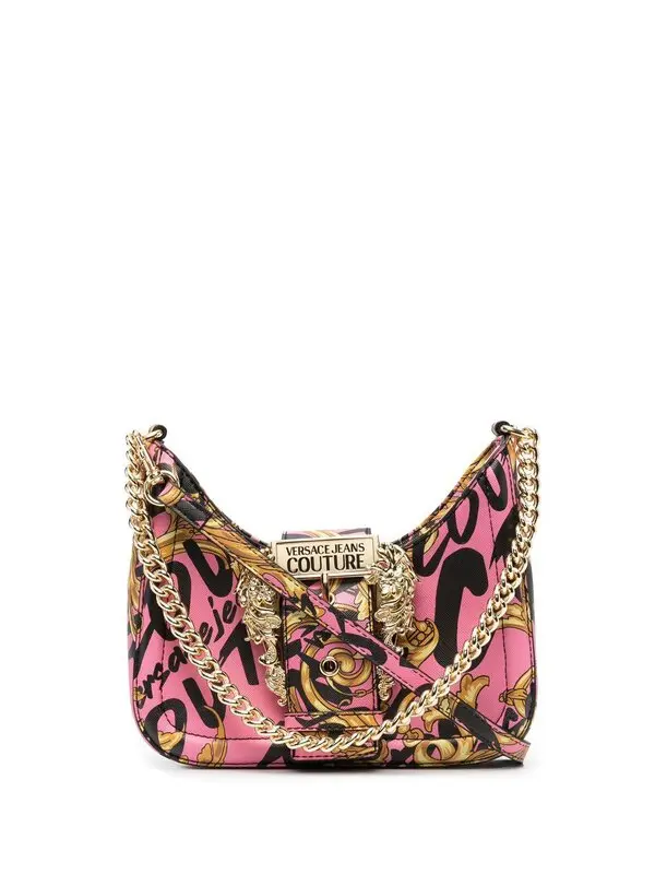 Versace Baroque Pattern-print Tote Bag - Pink