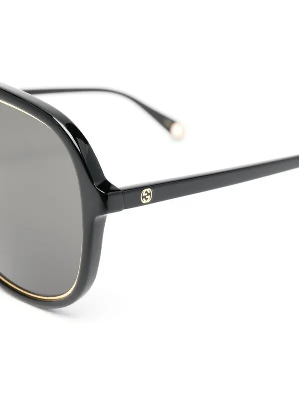 Gucci Navigator-frame Sunglasses