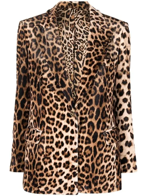 Philipp Plein Leopard-print Blazer