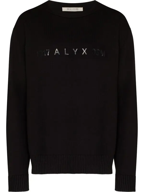1017 Alyx 9sm Cotton Logo Print Sweatshirt