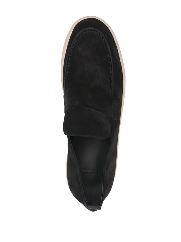 Officine Creative Suede Slip-on Sneakers