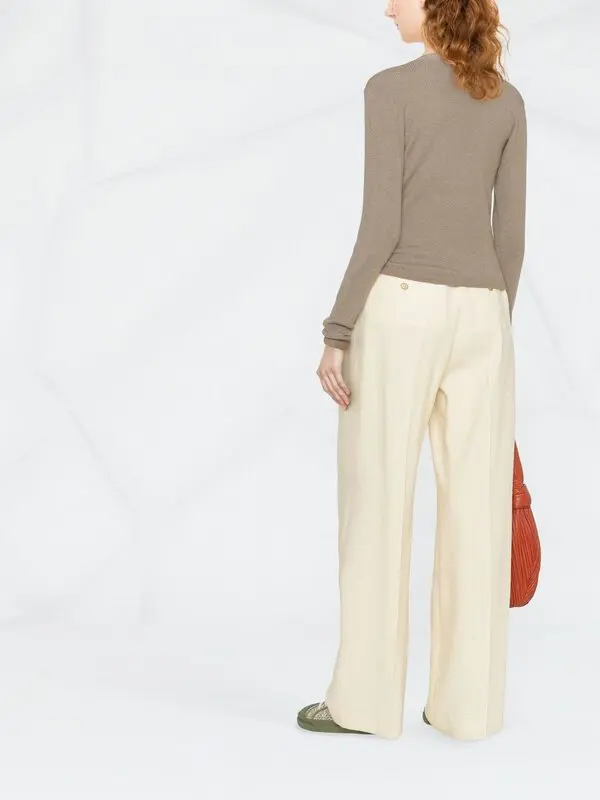 Brunello Cucinelli Ribbed-knit V-neck Cardigan