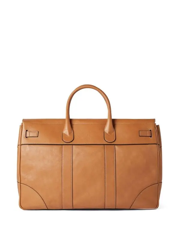 Brunello Cucinelli Leather Holdall