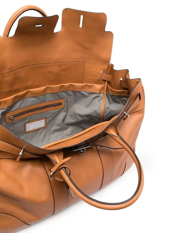 Brunello Cucinelli Leather Holdall