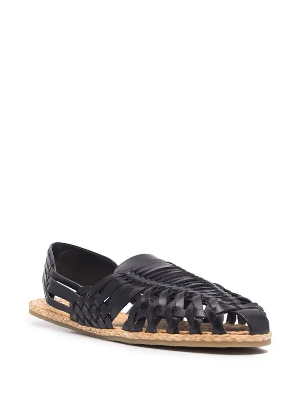 Saint Laurent Interwoven Design Espadrilles