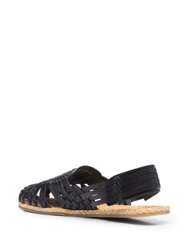 Saint Laurent Interwoven Design Espadrilles