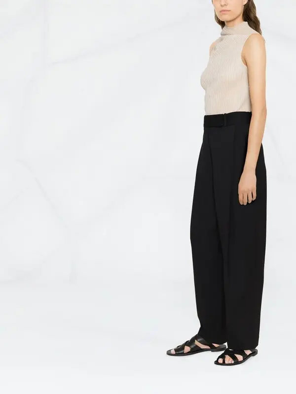 TOTEME Deep Pleat Wool Trousers