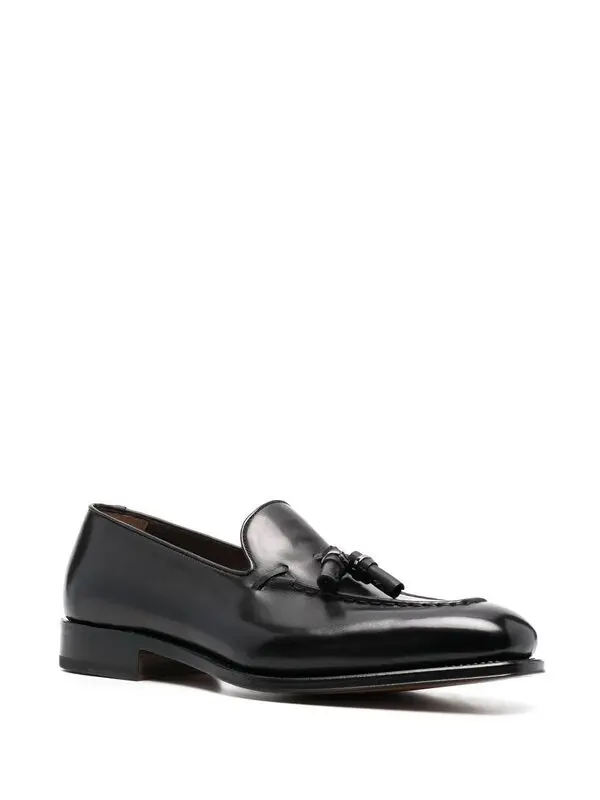 FERRAGAMO Almond-toe Tassel Loafers