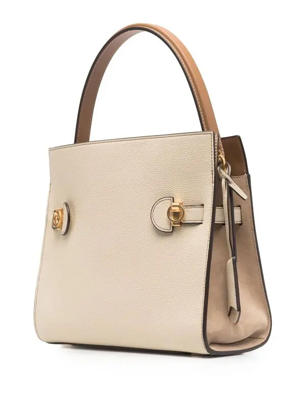 Tory Burch Small Lee Radziwill Tote Bag - Neutrals