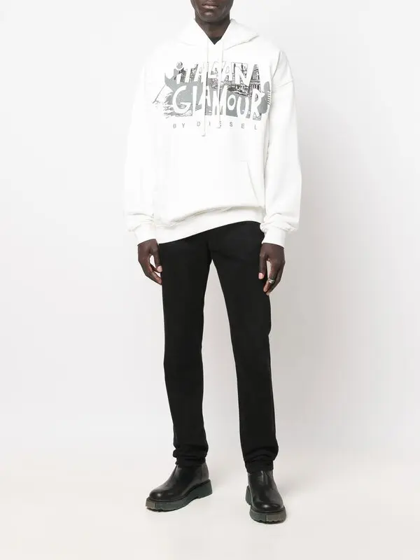 DIESEL® Graphic-print Hoodie