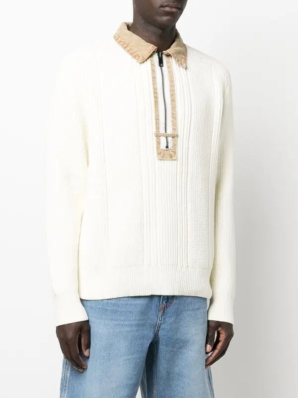 DIESEL® Half-zip Pullover Jumper